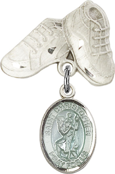 Hail MaryGifts | Jewelry | St Christopher Baby Badge 922e5923 | Poshmark